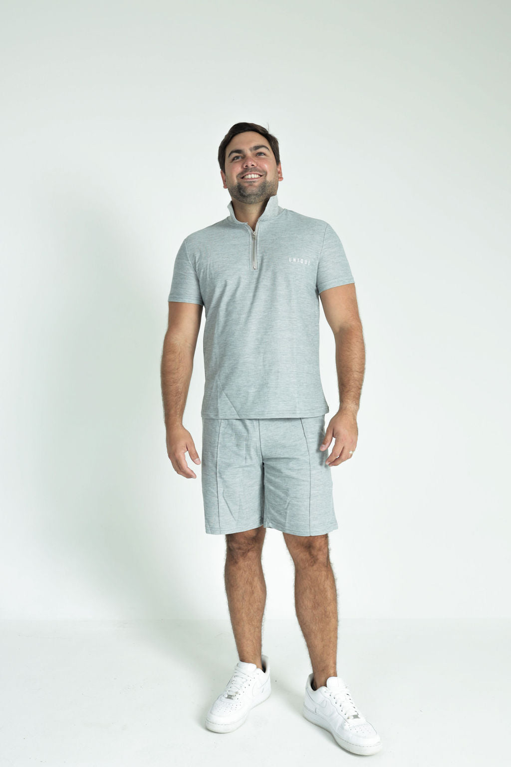 Men's Grey Short Set | Unique